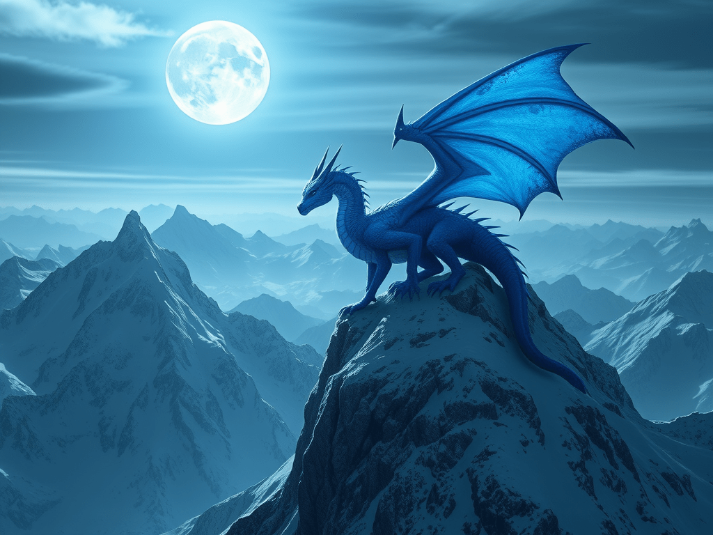 THE ETERNAL LOVE OF THE BLUE MOON DRAGON – BoSt Dragon Stories